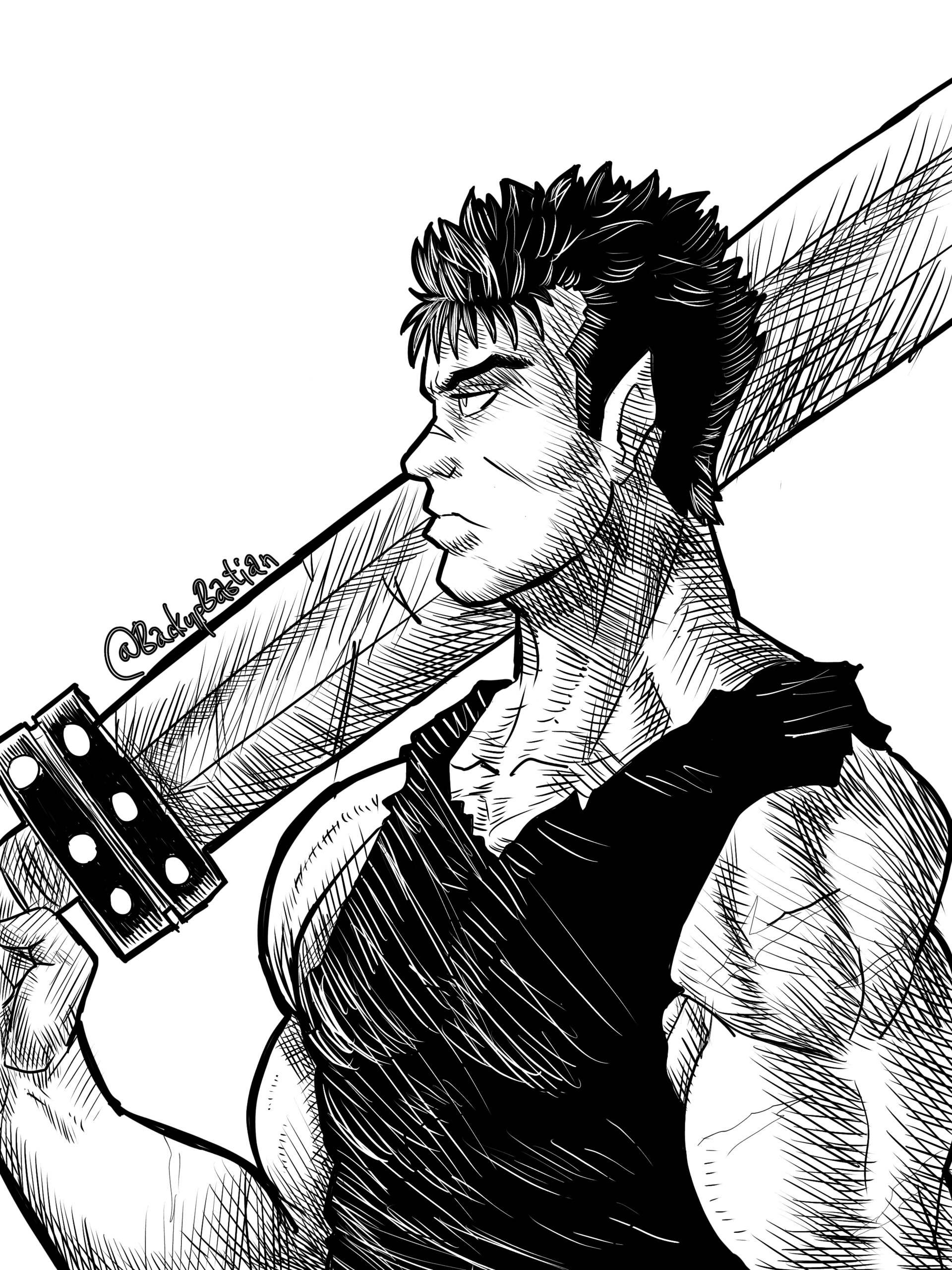 ArtStation - Guts (Berserk)