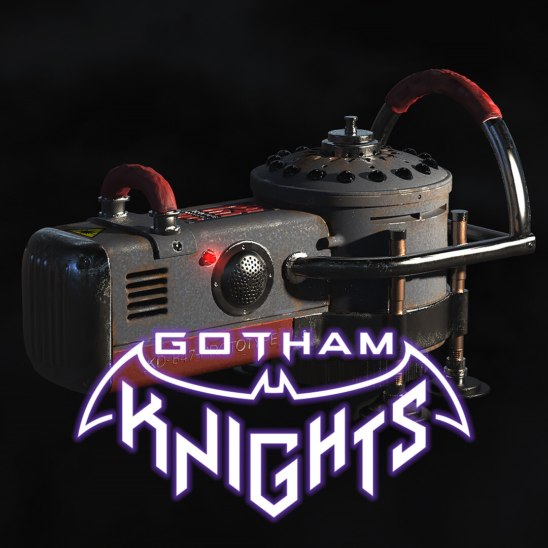 ArtStation - Gotham Knights - Kane Industries Laser Drill