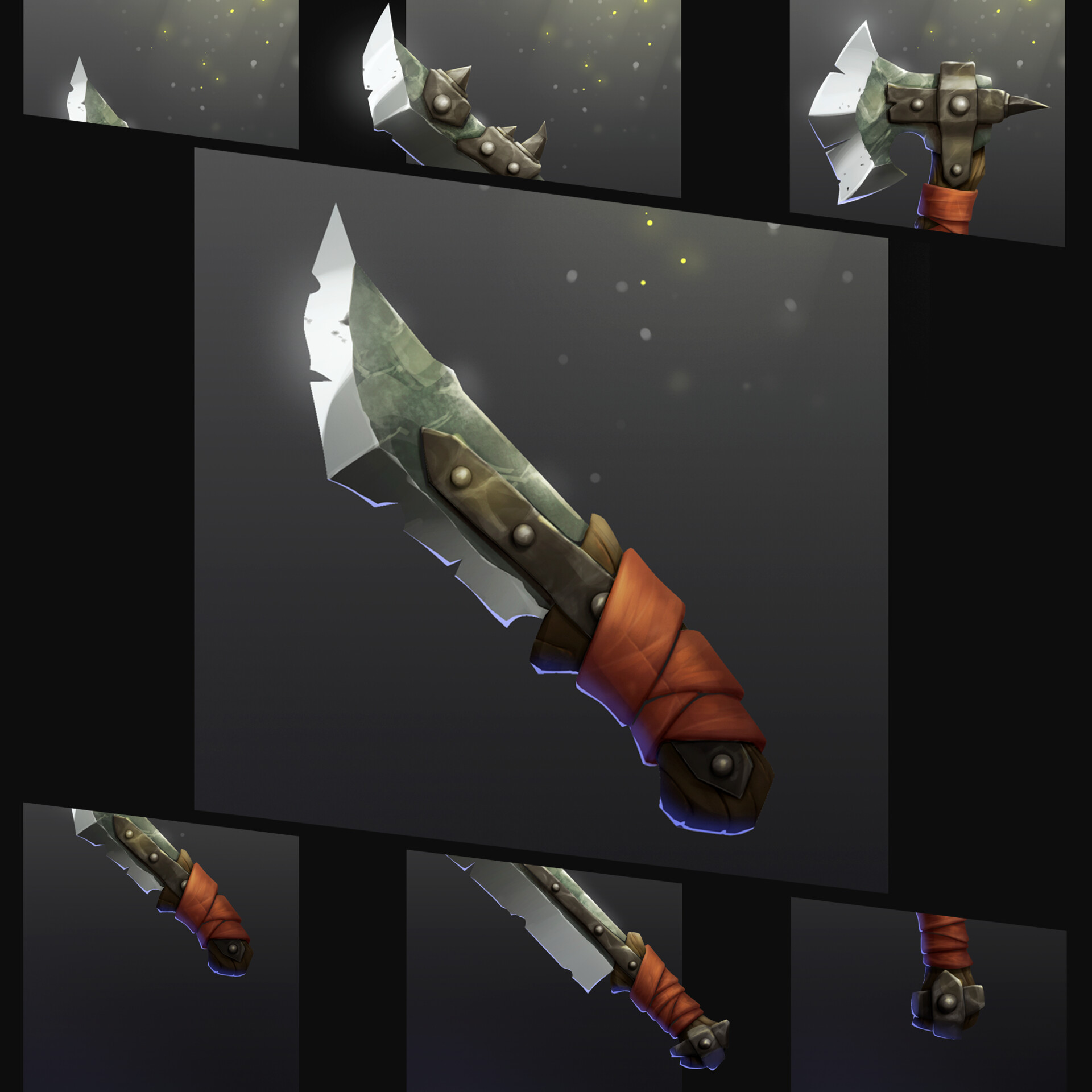 ArtStation - Savage weapon