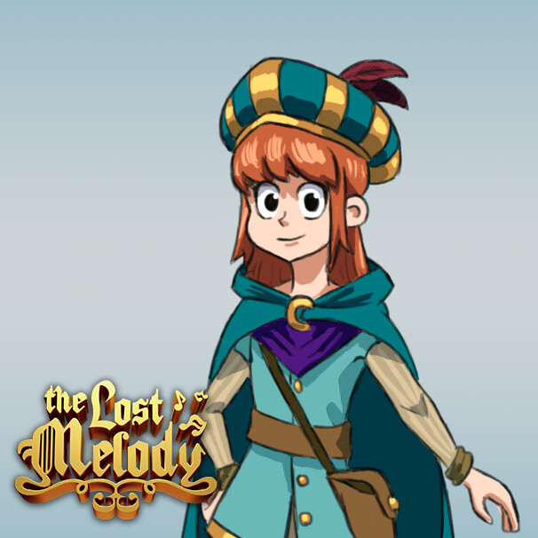 ArtStation - Mel Character Design - The Lost Melody
