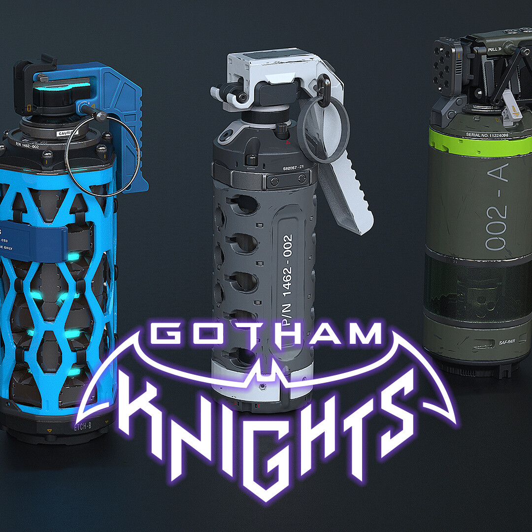 ArtStation - Gotham Knights Misc Props
