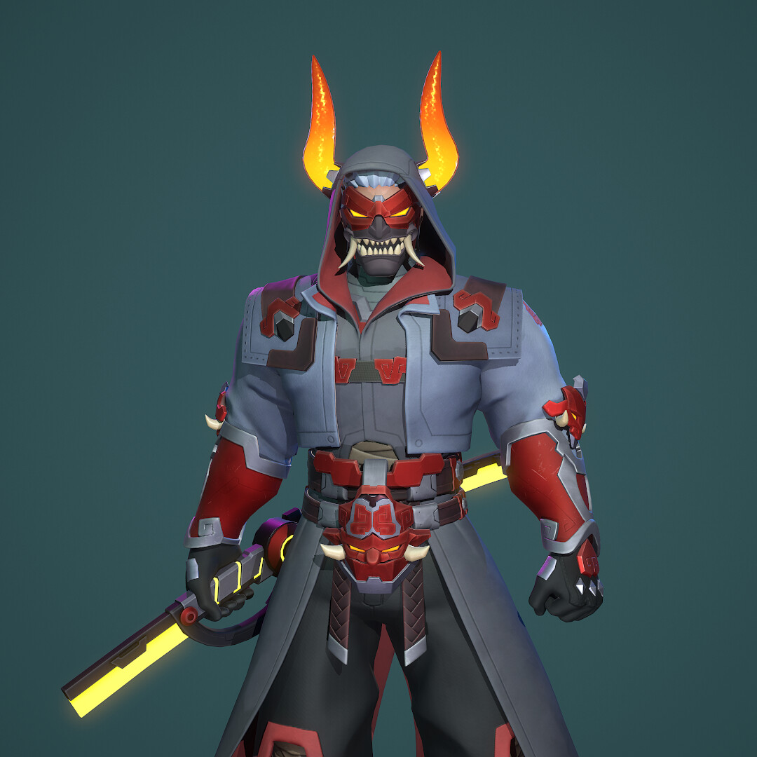 ArtStation - Cyberpunk Samurai