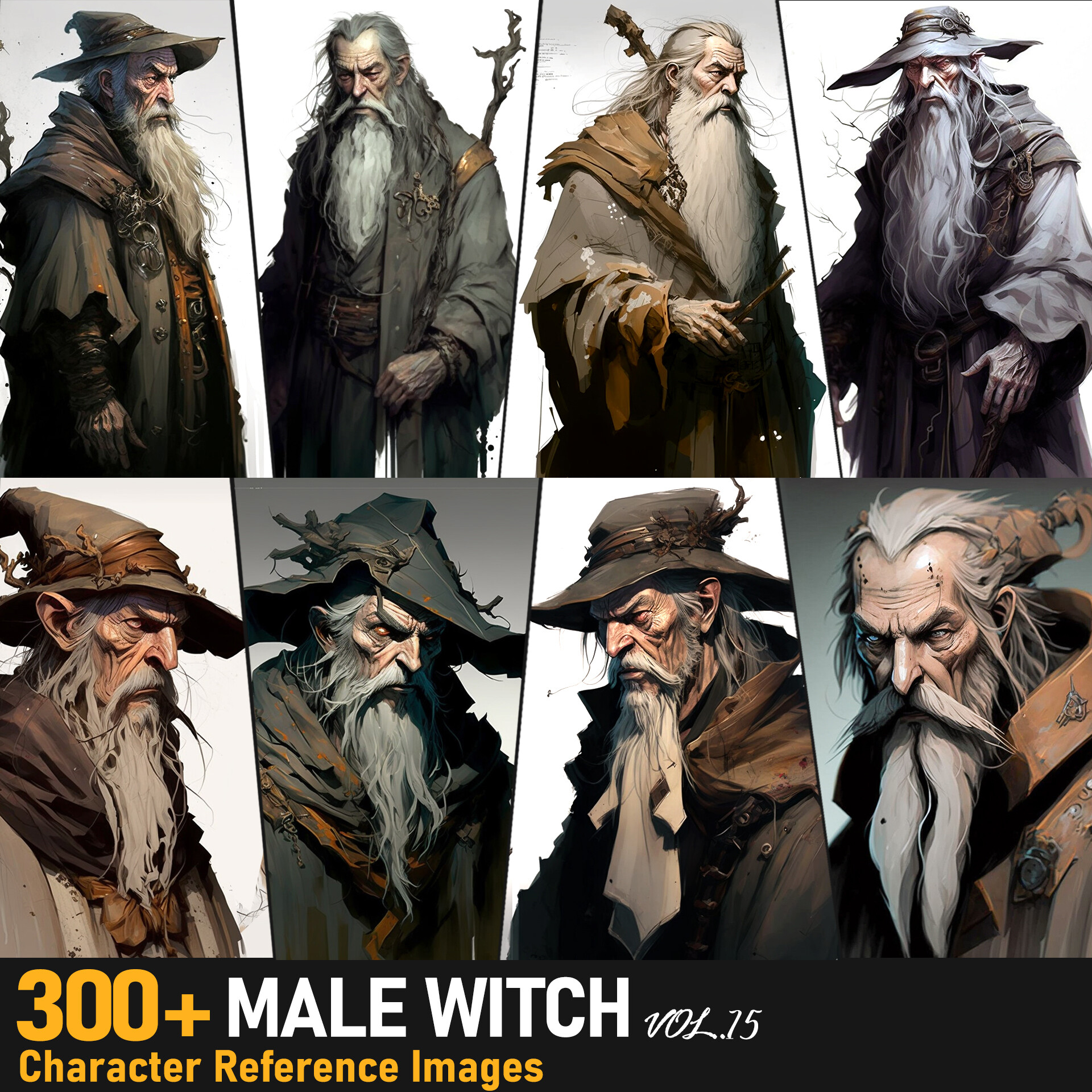 ArtStation - Male Witch VOL.15