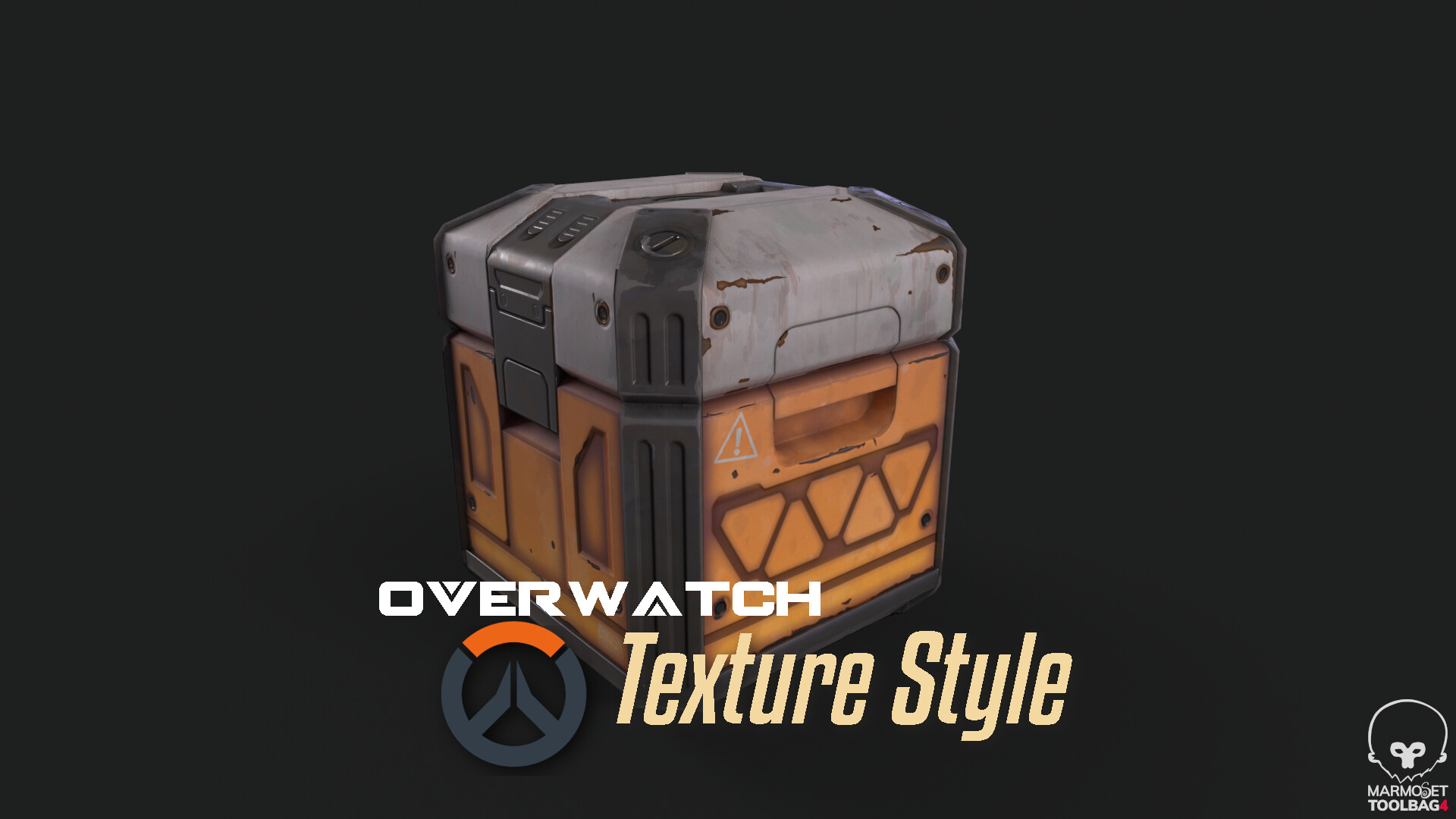 ArtStation - Overwatch texture style prop