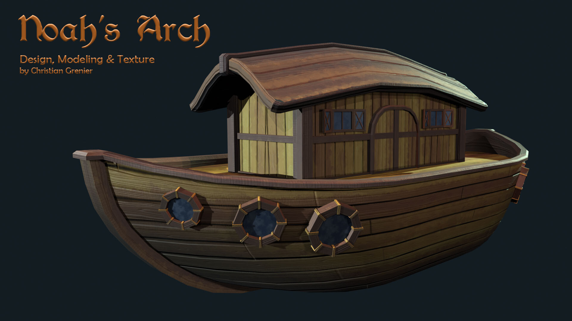 ArtStation - Noah's Arch