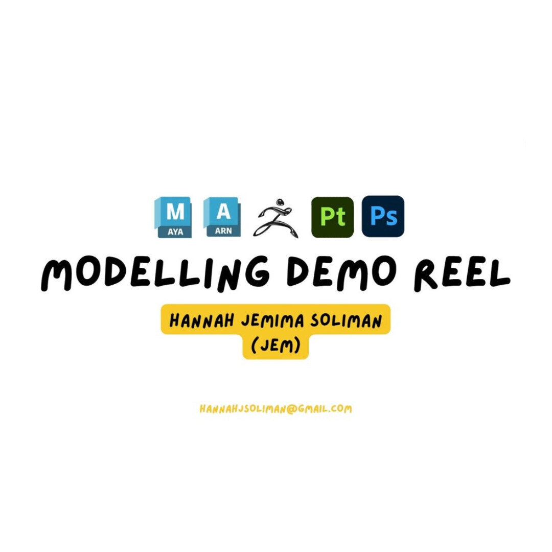 ArtStation - Modelling Demo Reel