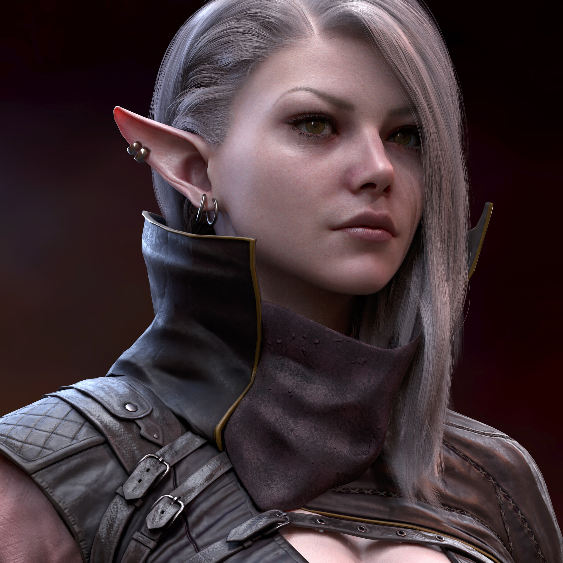 ArtStation - Elf woman