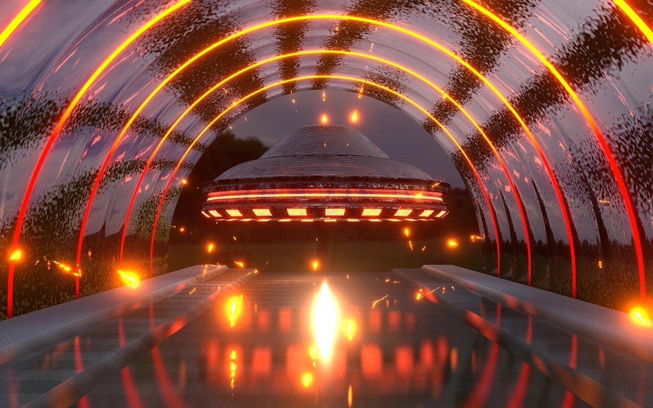 ArtStation - Blender Touch UFO