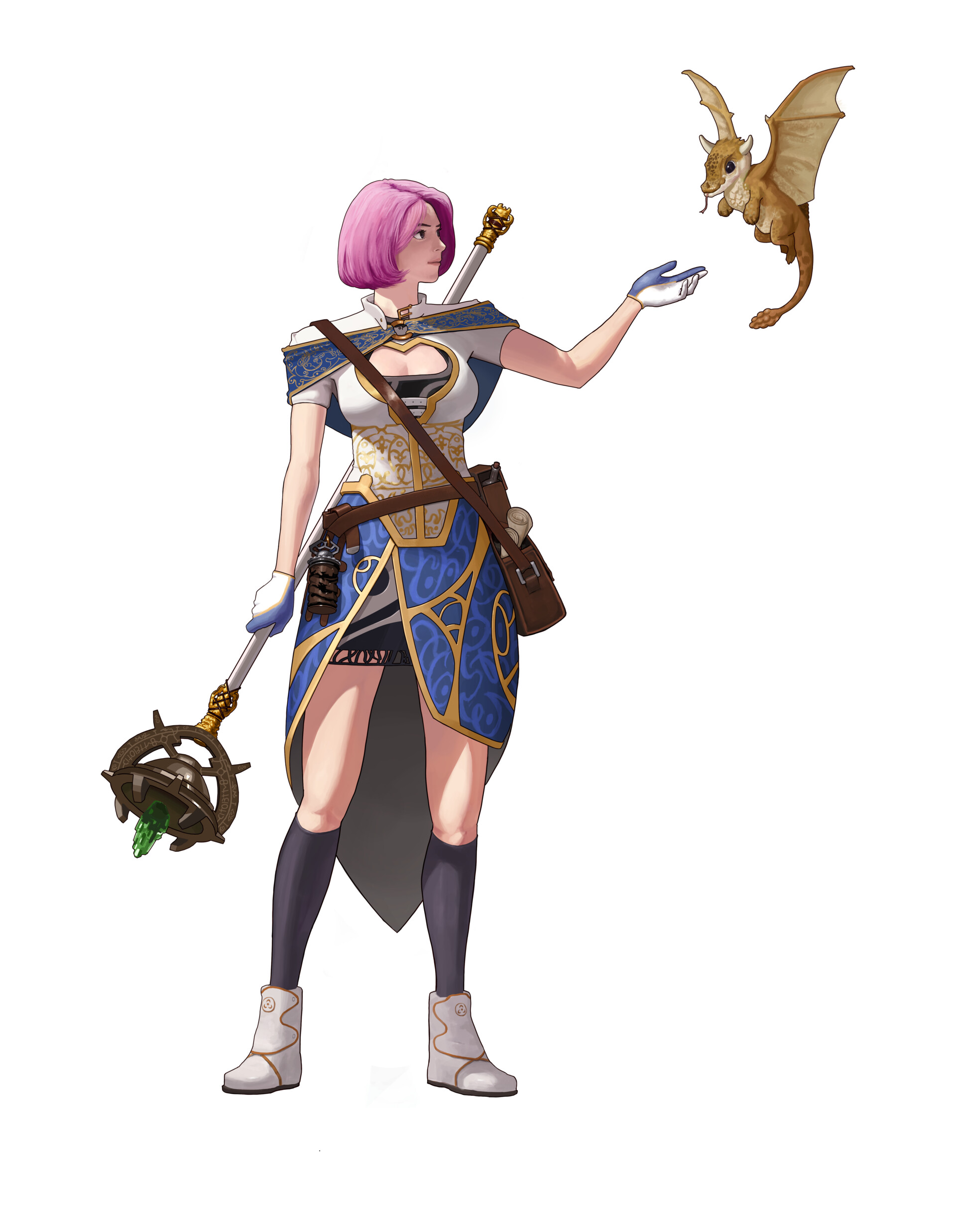 ArtStation - Dragon Wizard