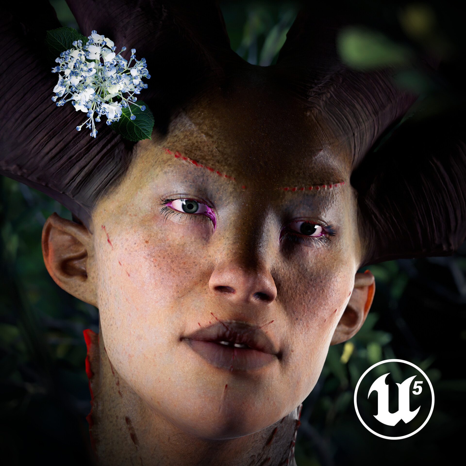 ArtStation - Faun Girl - Lookdev