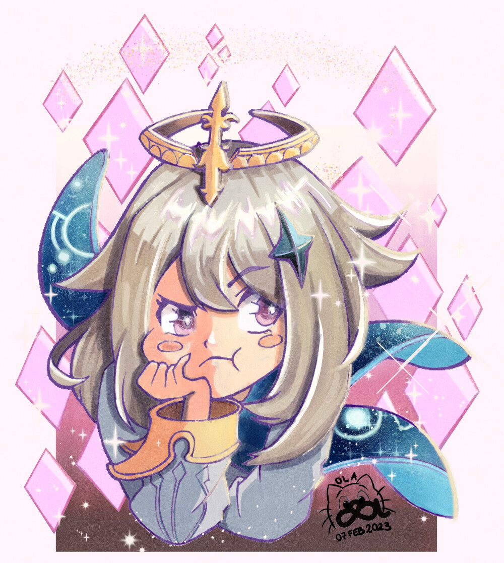 ArtStation - Paimon - Genshin Impact