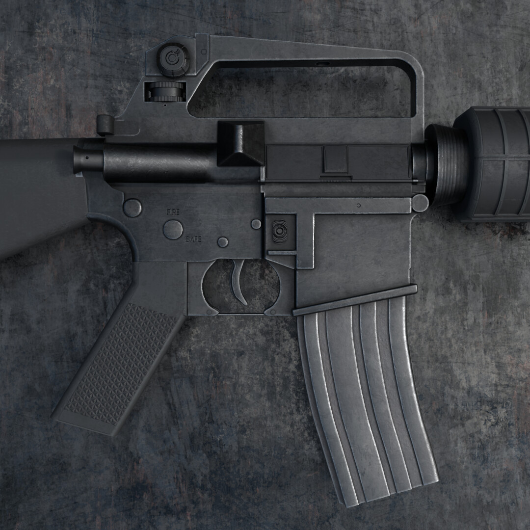 ArtStation - M16 A2