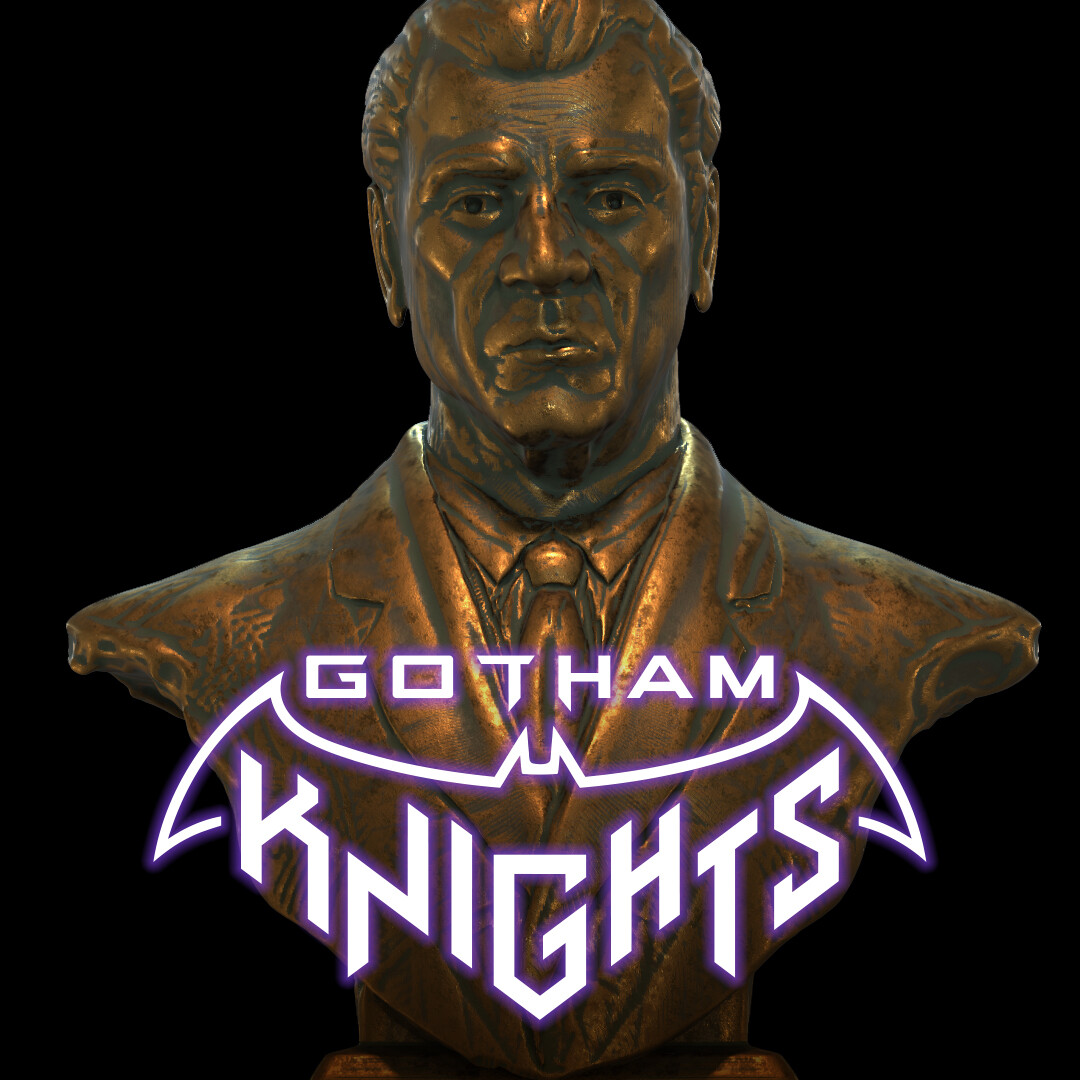 ArtStation - University faculty bronze statue prop