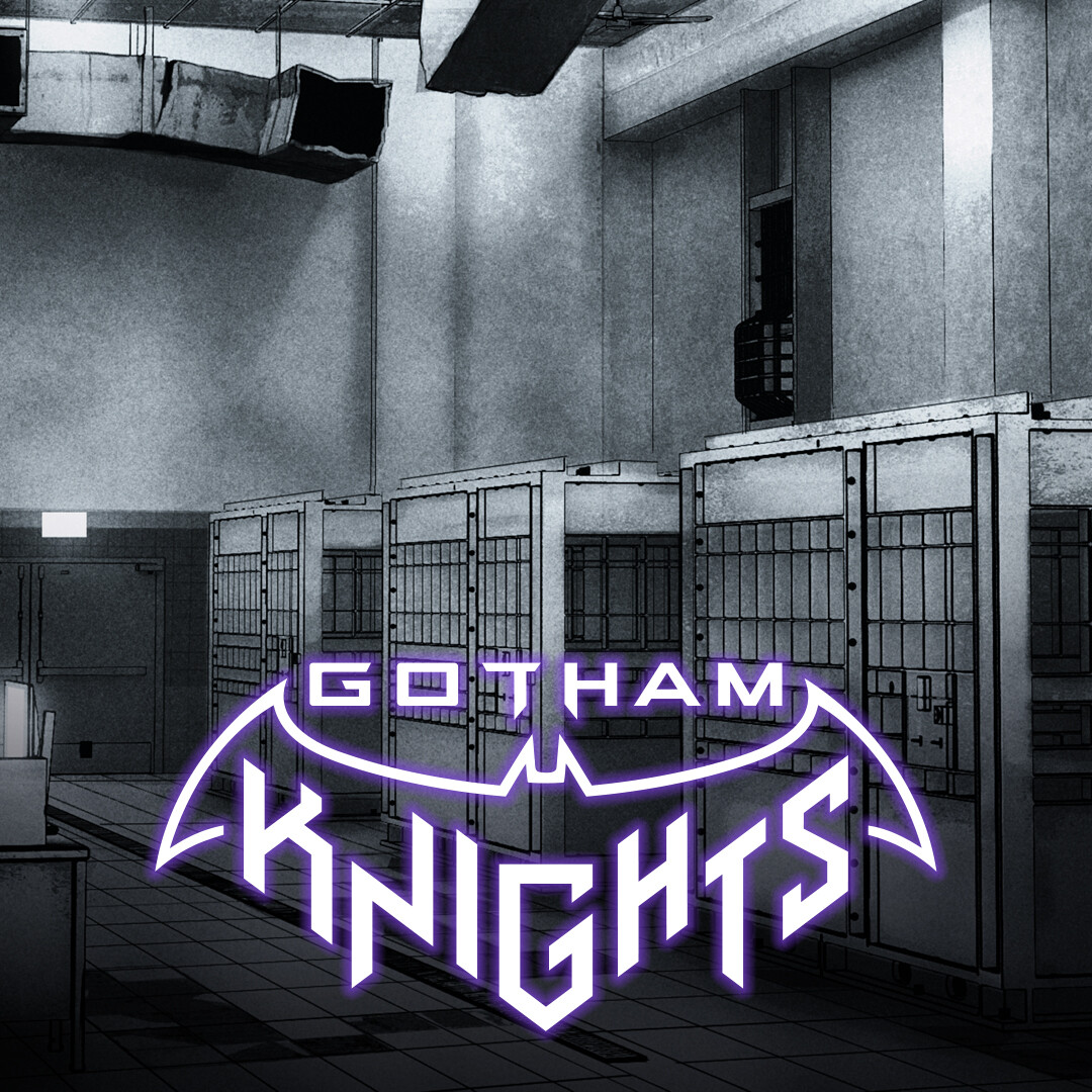 ArtStation - GCPD holding cells