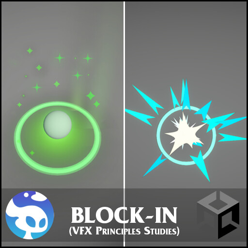 ArtStation - Particle Block-in VFX