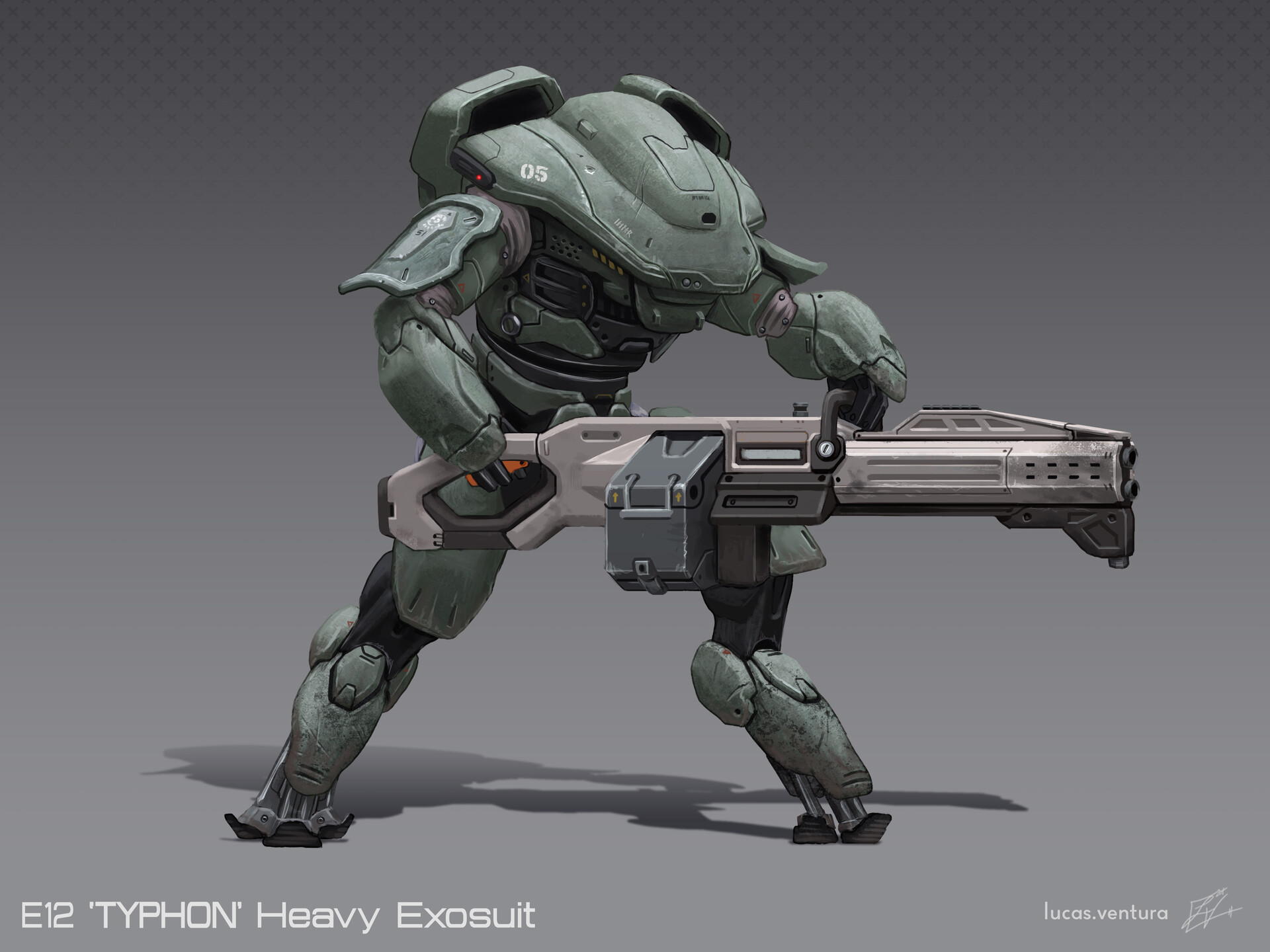 ArtStation - Heavy Mech