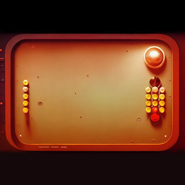 ArtStation - Retro Control Panels, prototypes, MJ