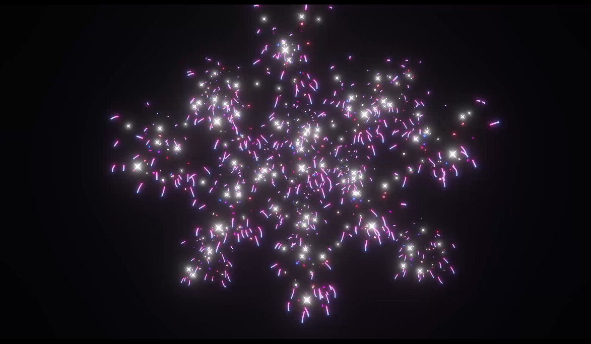 ArtStation - VFX Confetti salute