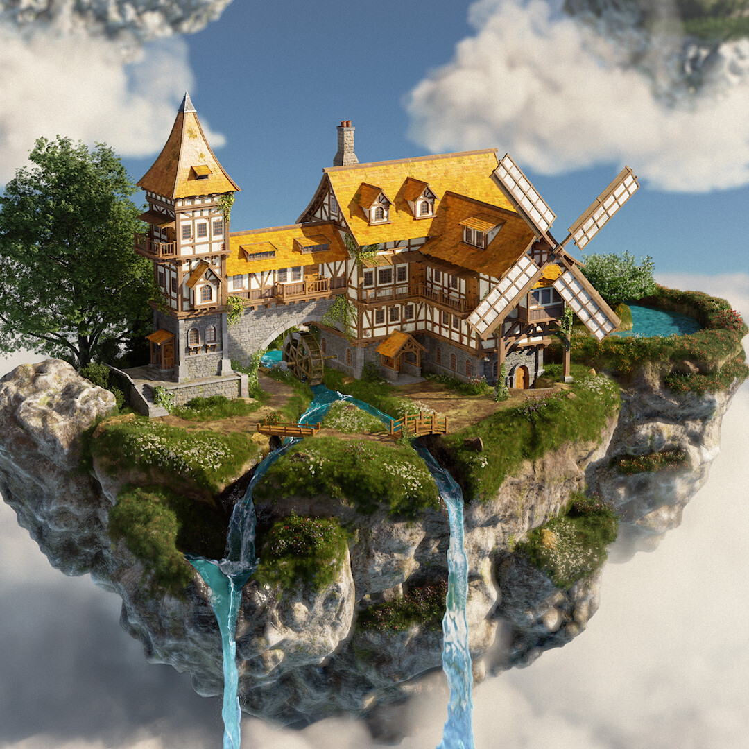 ArtStation - Sky Island