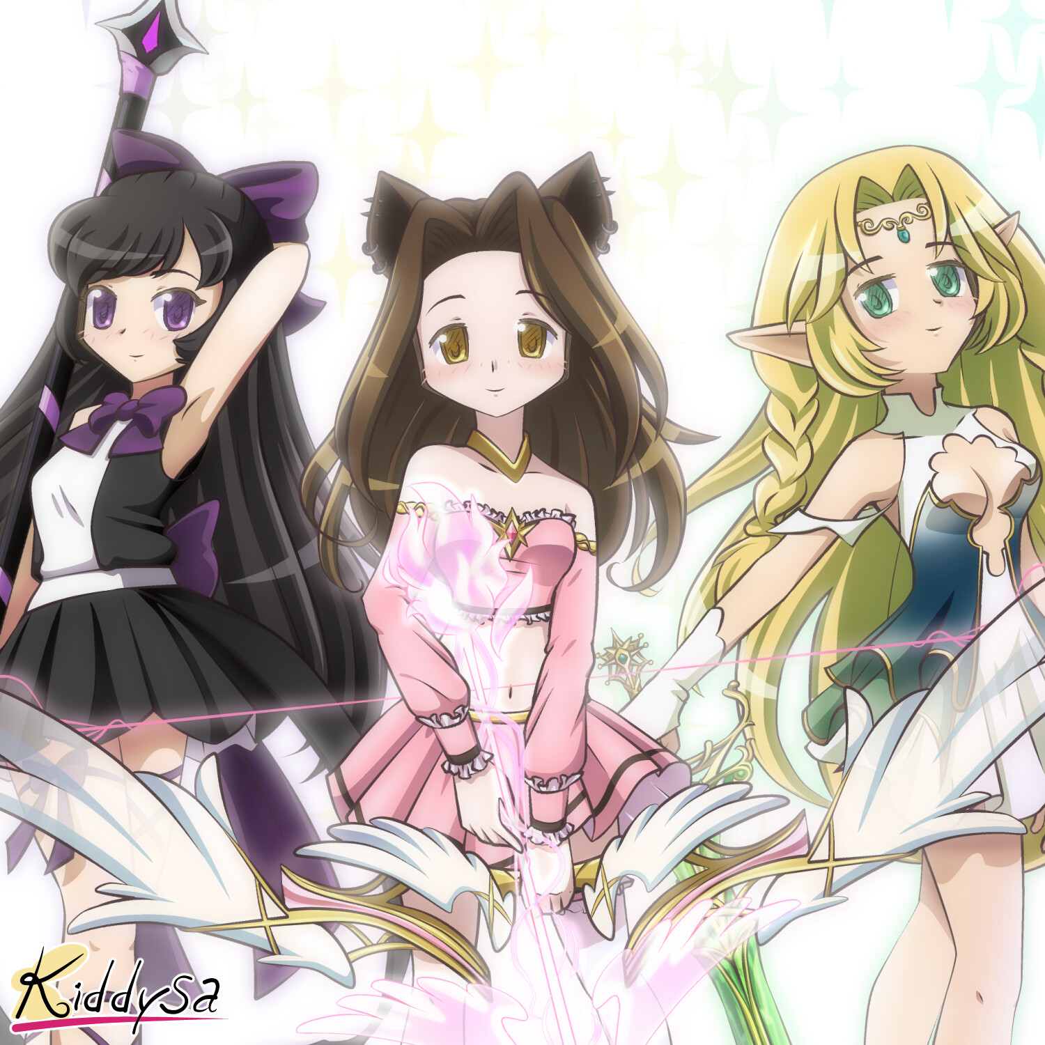 ArtStation - Girl Squad Commission