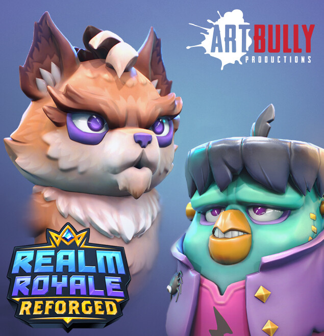 ArtStation - Realm Royale Reforged - Chicken Skins 01