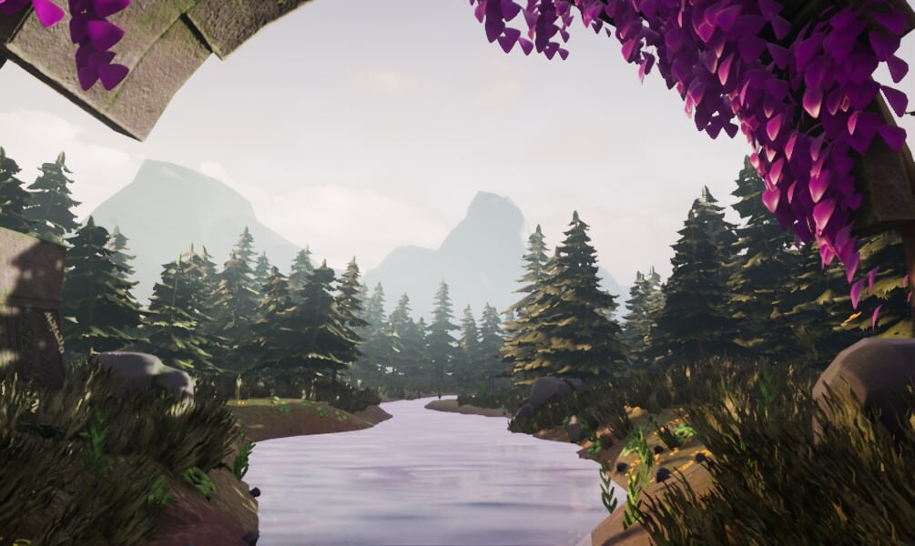 ArtStation - Post-apocalypse nature.