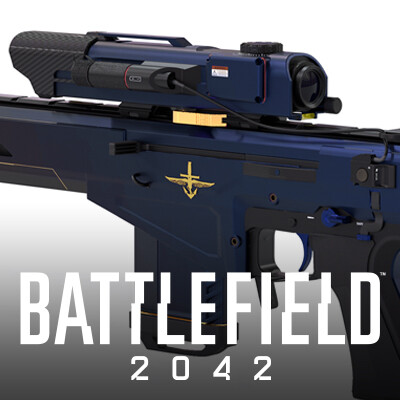 ArtStation - Battlefield 2042 - Legendary Weapon Skin