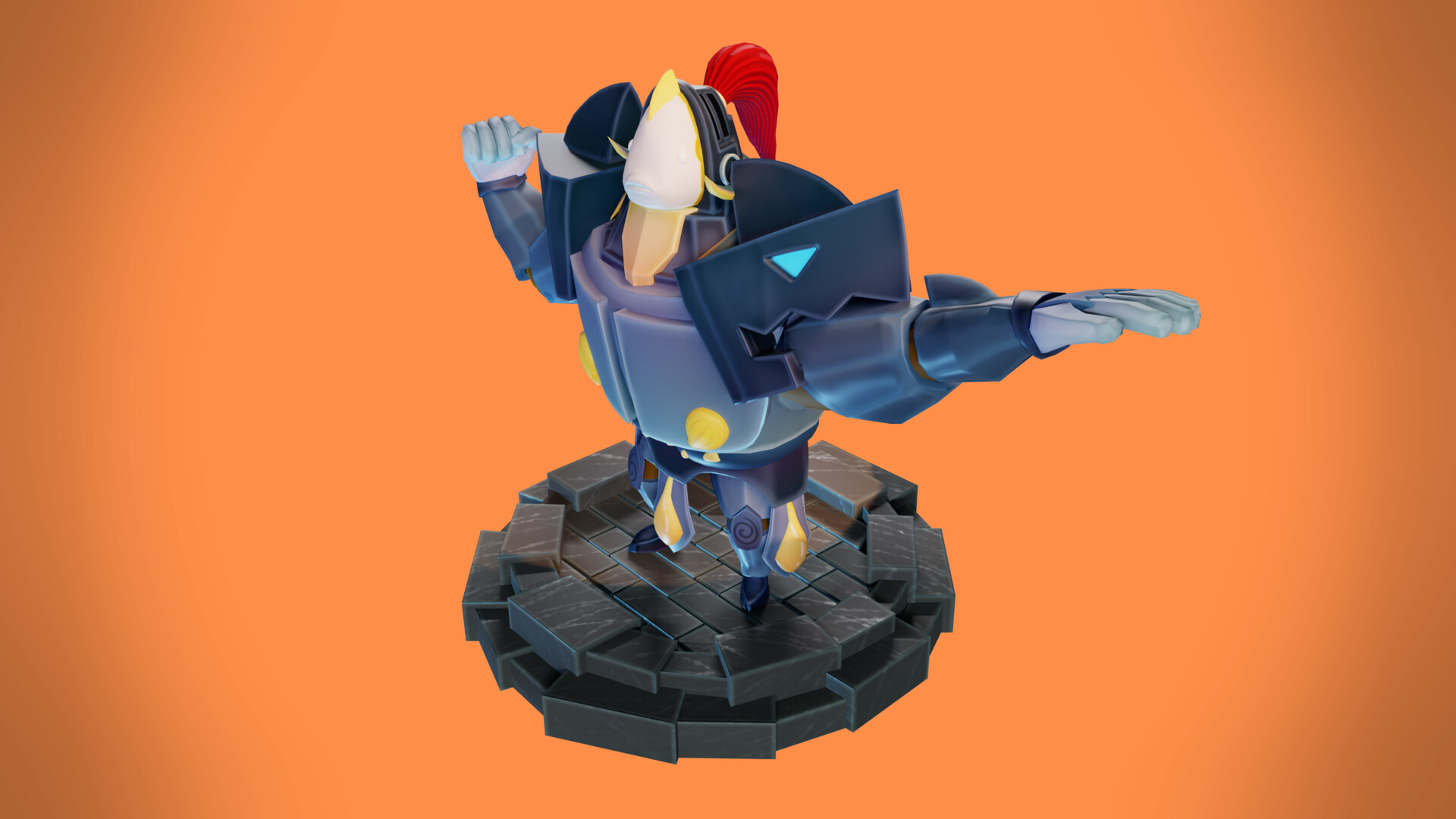 ArtStation - Fish Knight