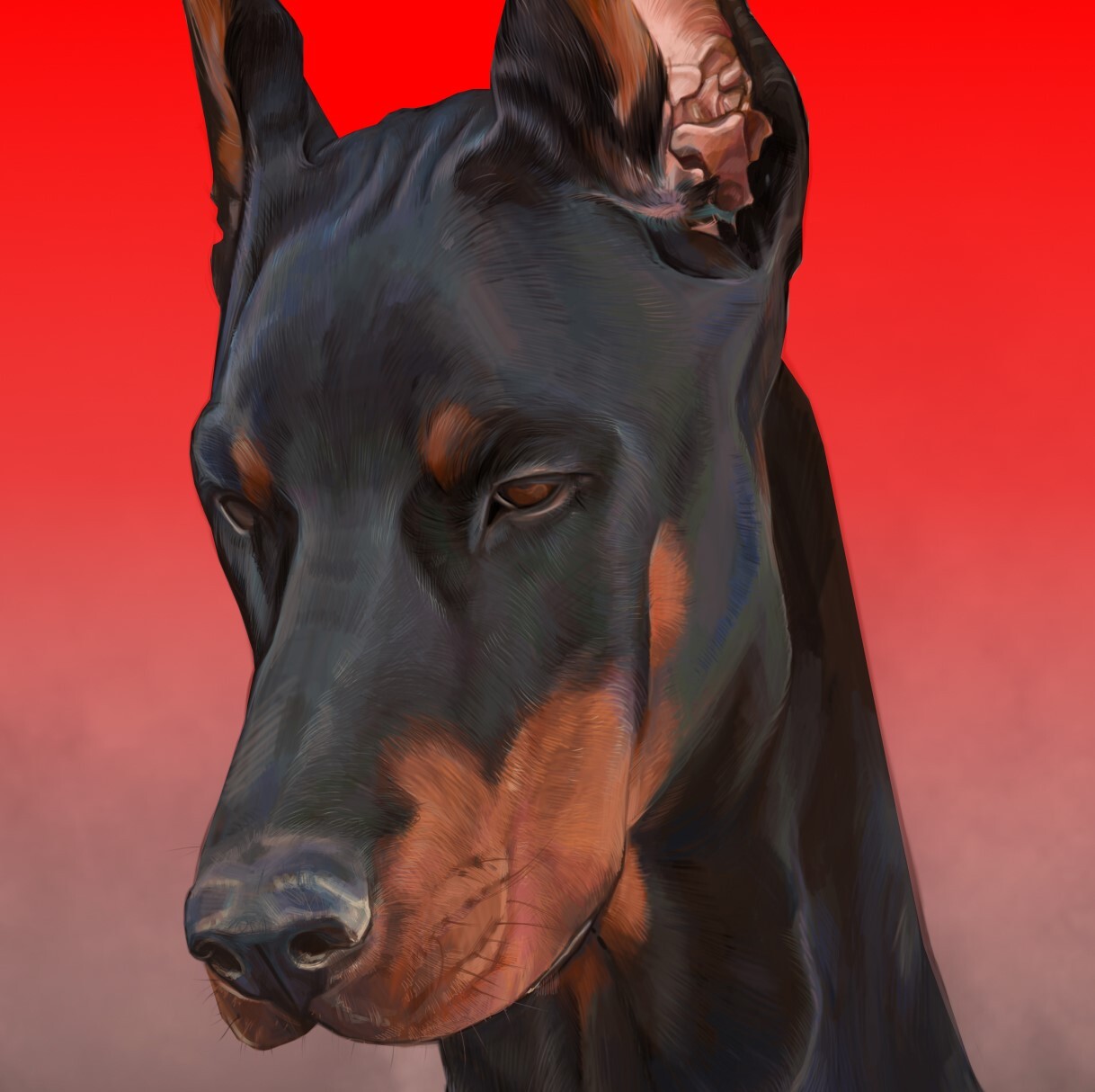 ArtStation - Doberman