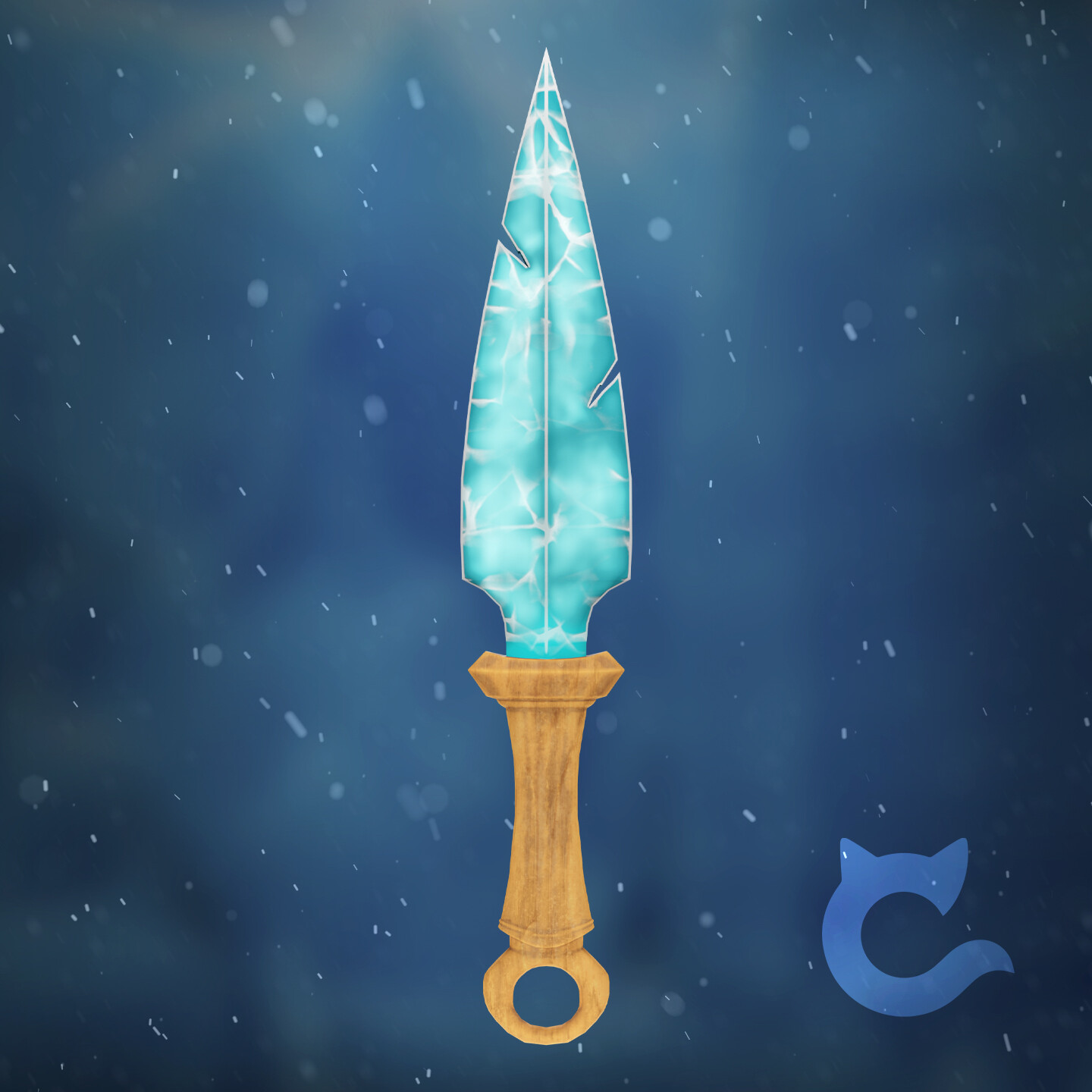 ArtStation - Ice Dagger Game Ready