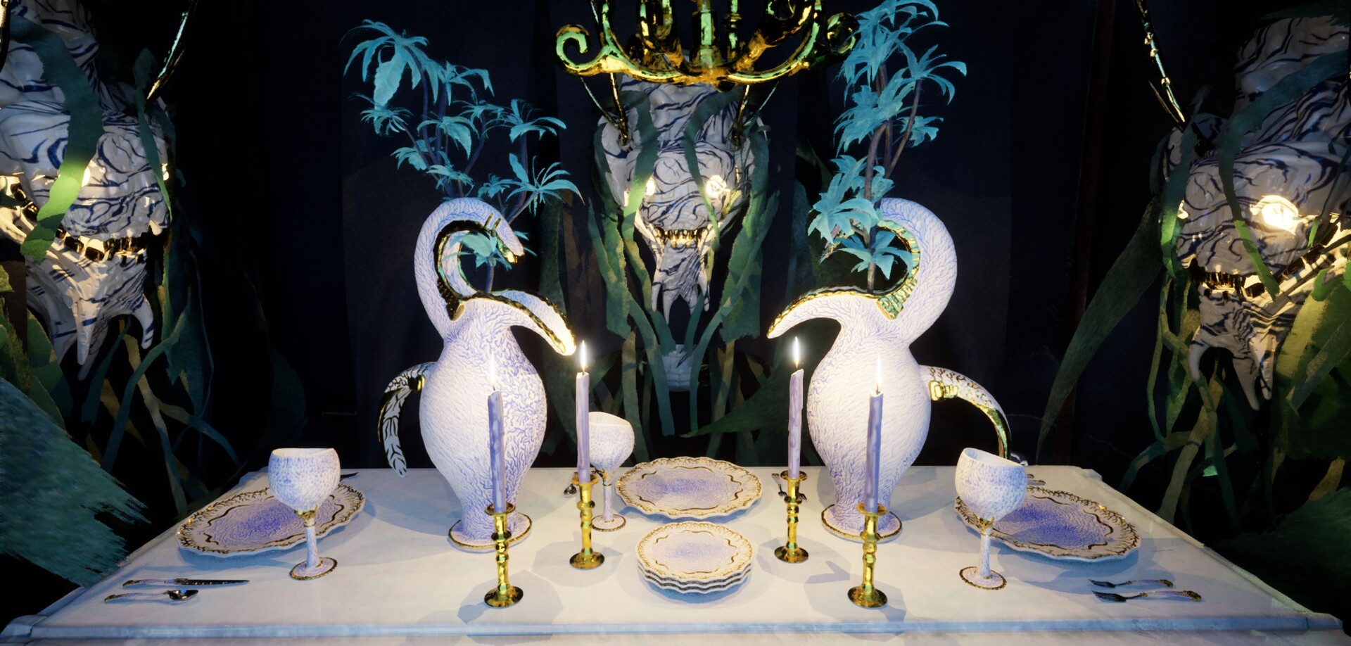 ArtStation - Dinner Set UE5