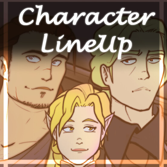 ArtStation - DnD Party Character Lineup