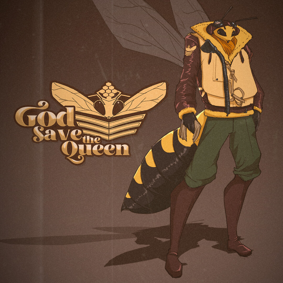 ArtStation - WWII Bee Pilot