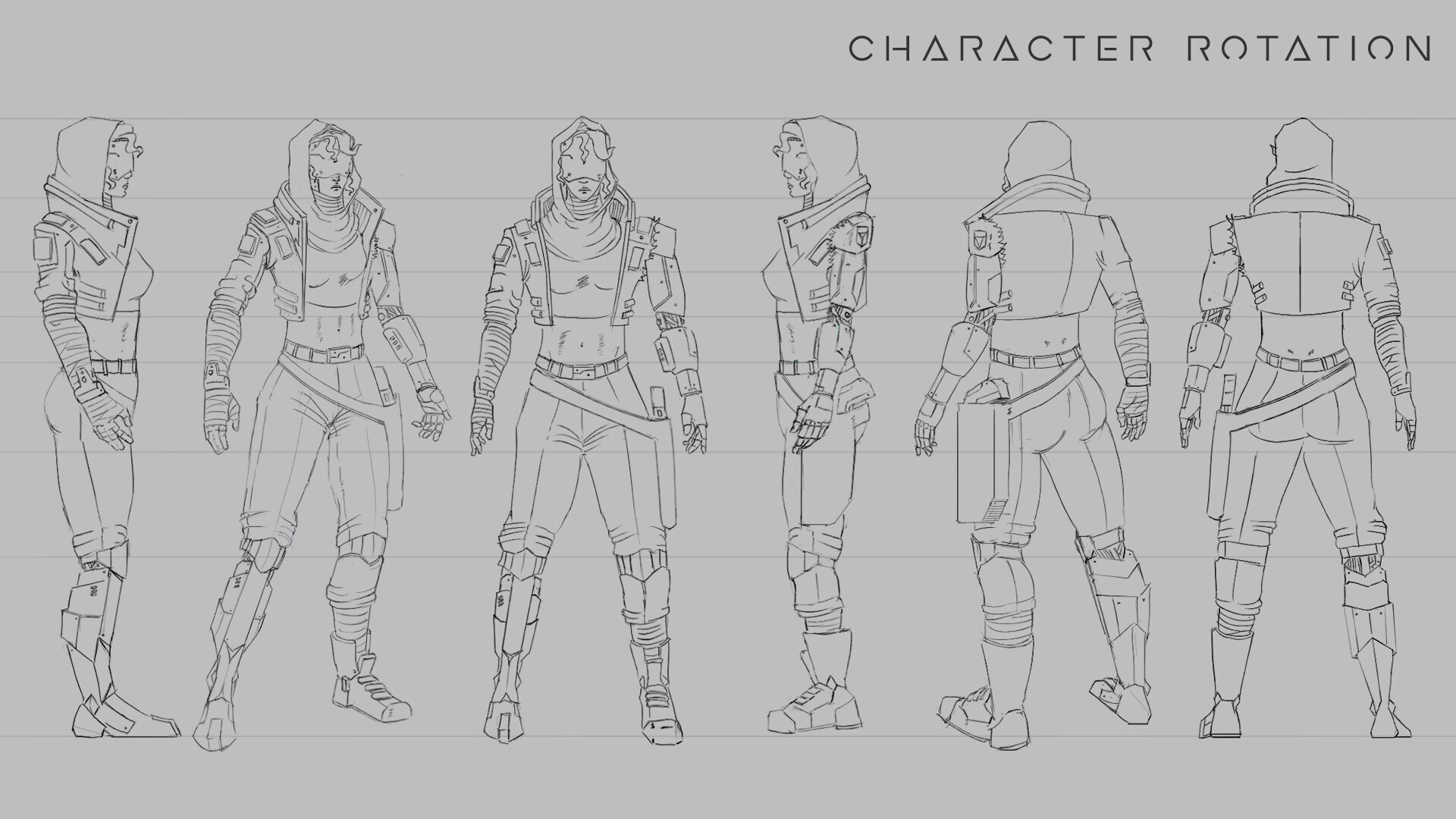 ArtStation - Eve + O2 - Character Development