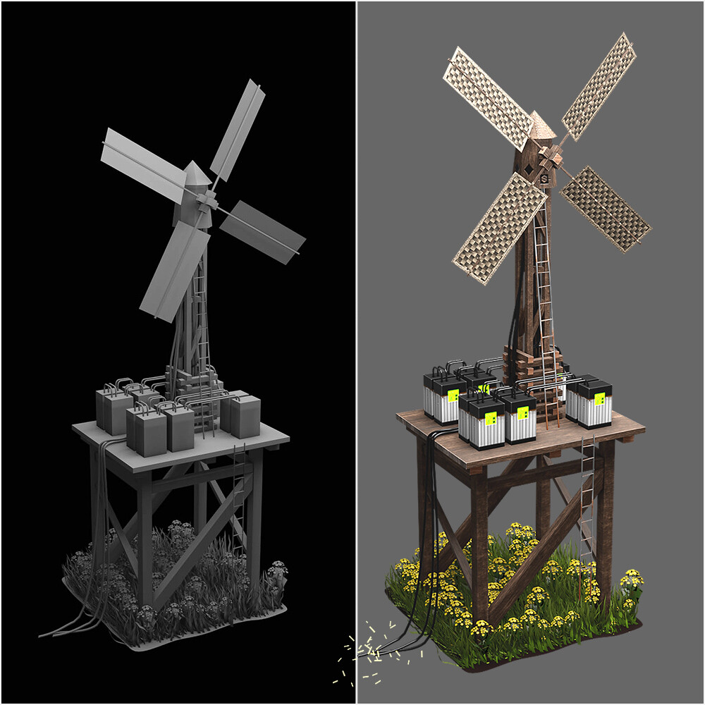 ArtStation - the Windmill