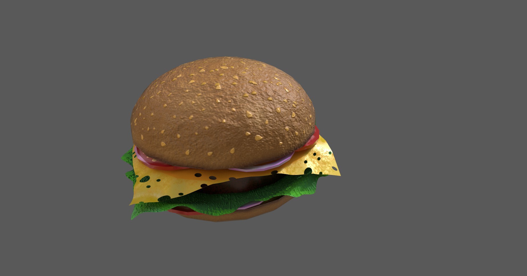 ArtStation - 3D Burger