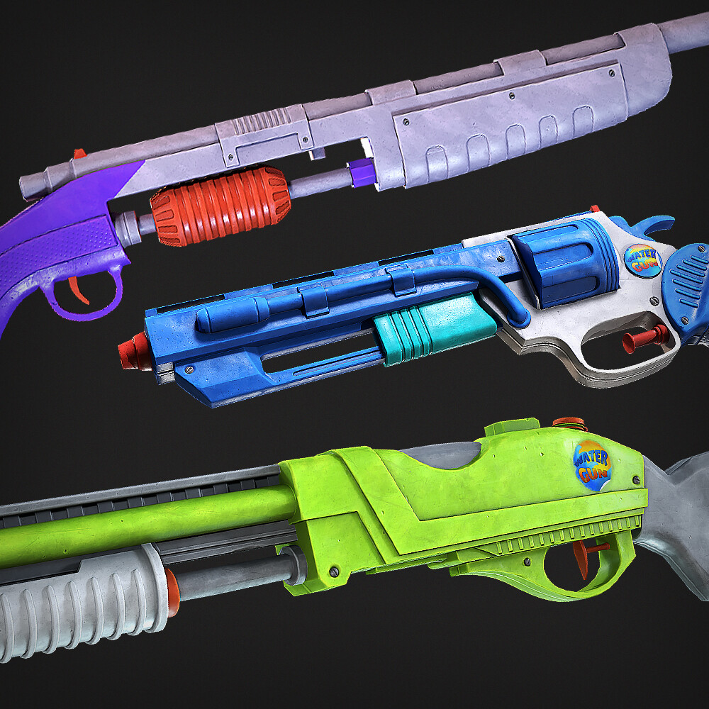 ArtStation - Water Guns
