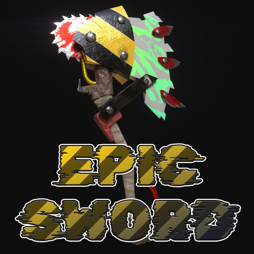 ArtStation - Epic Sword project / Axe post-apo