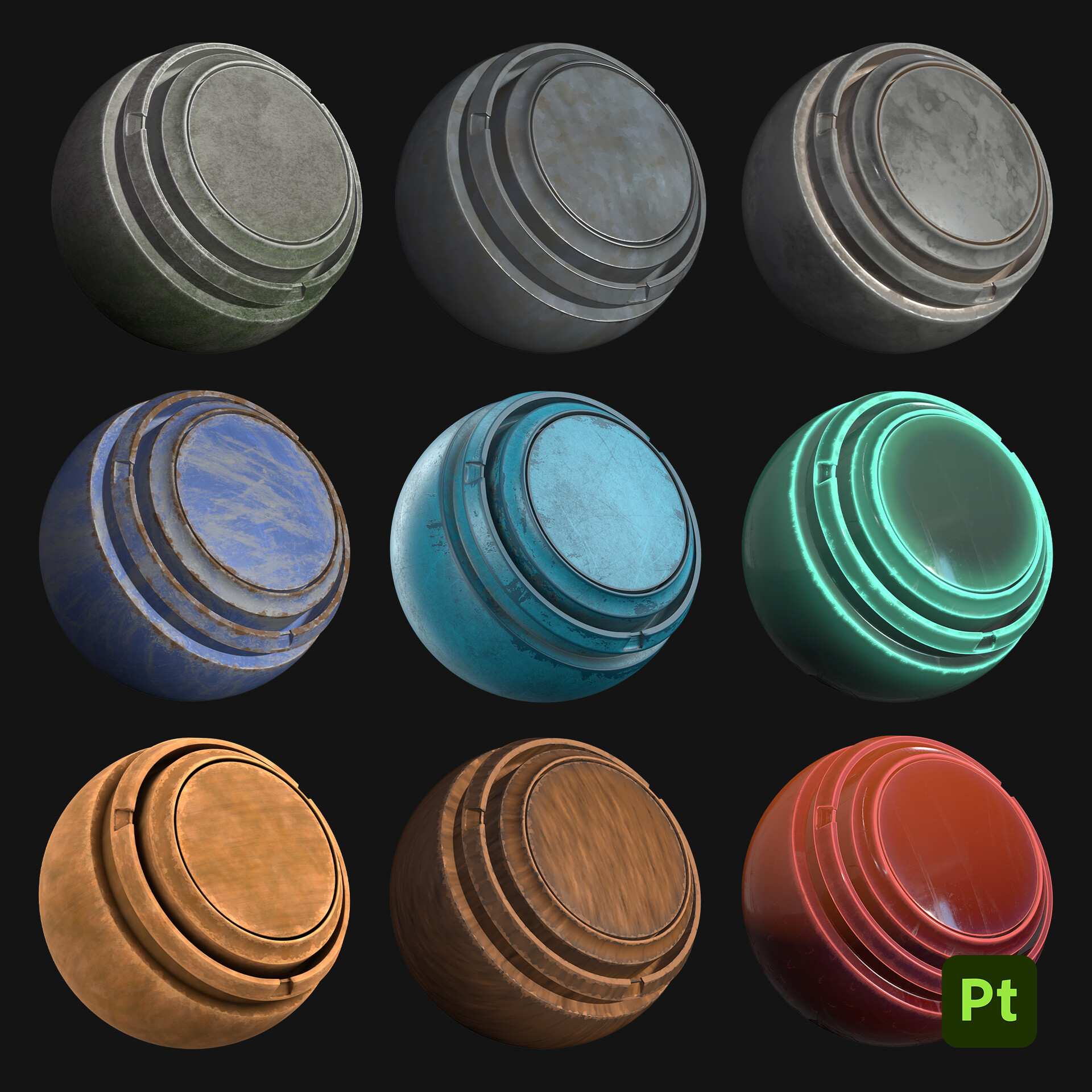 ArtStation - Stylized Smart Materials