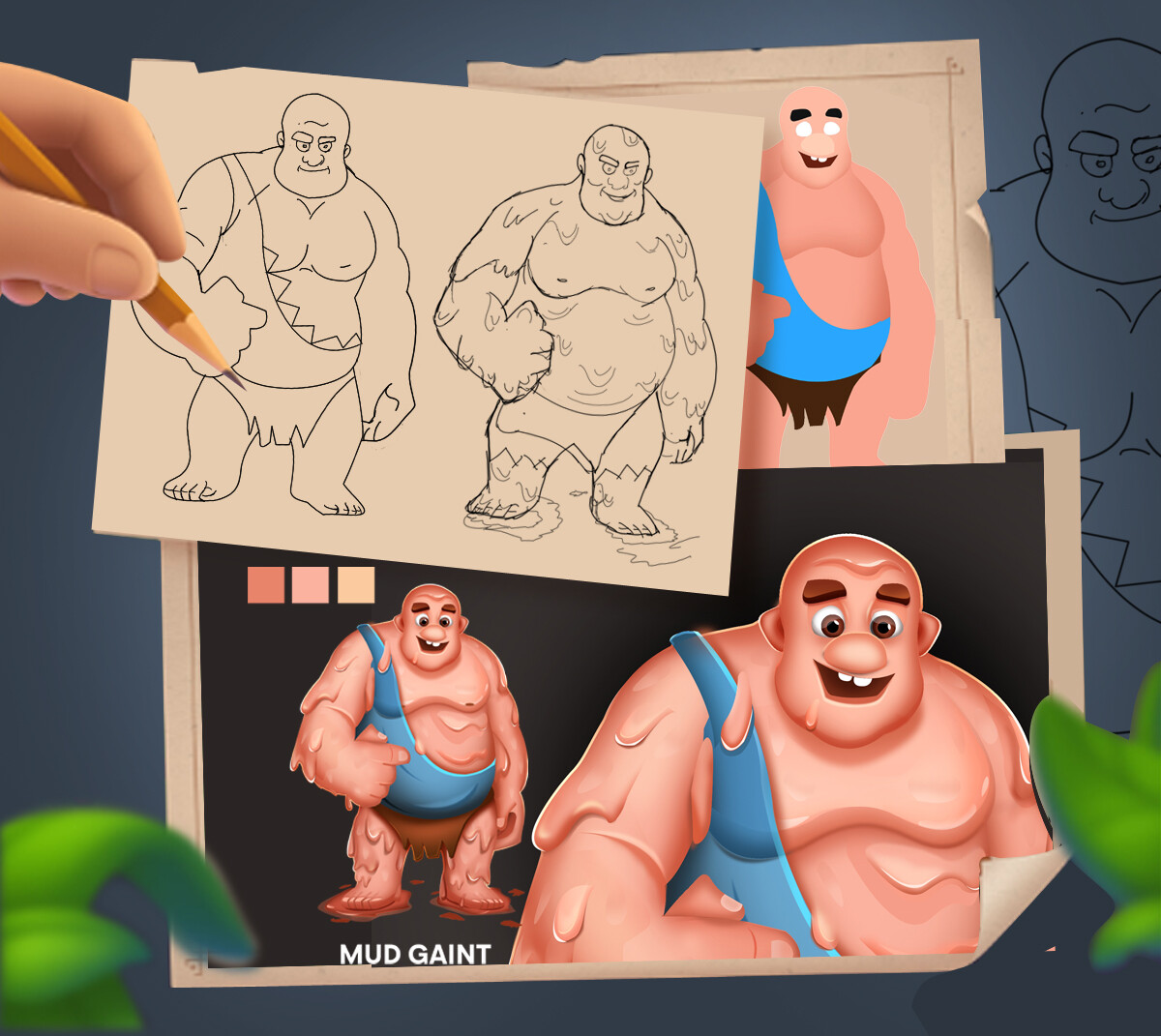 ArtStation - mud man