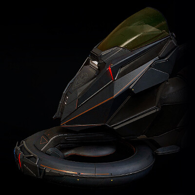 ArtStation - Hover-Bike model One