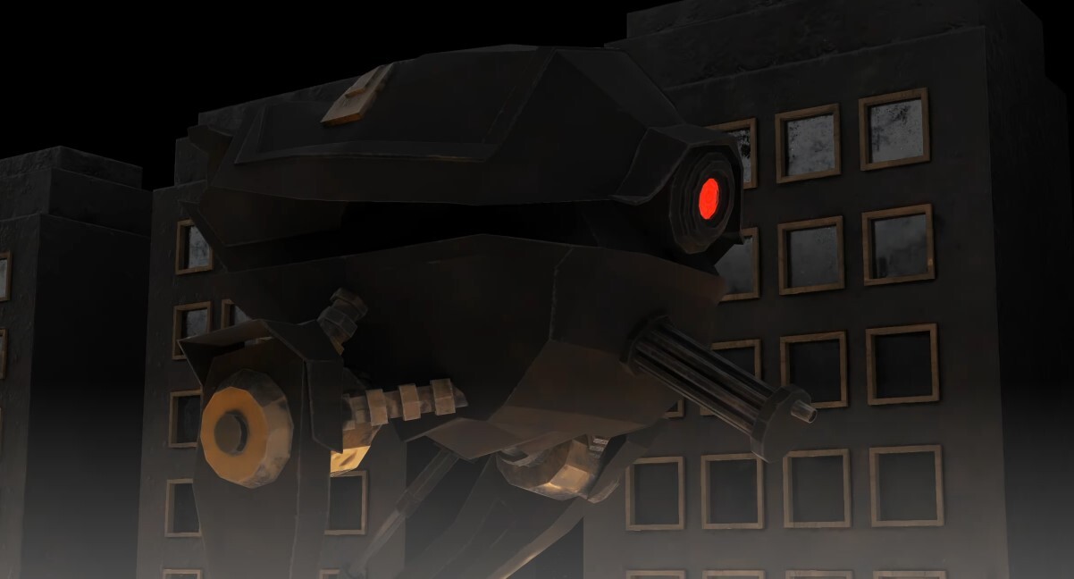 ArtStation - The Machines - from "9" movie - Animation exercise