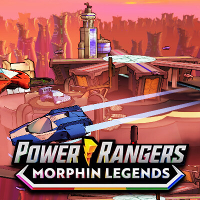 ArtStation - Power Rangers Morphin Legends - Futuristic Streets