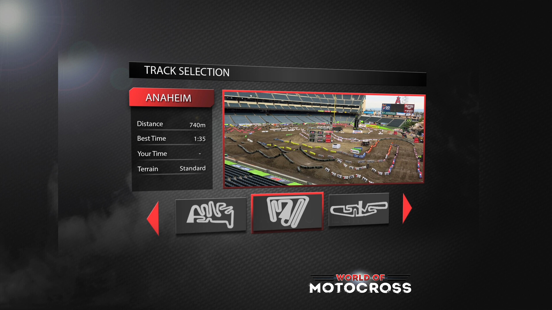 ArtStation - [UI Concept] World of Motocross