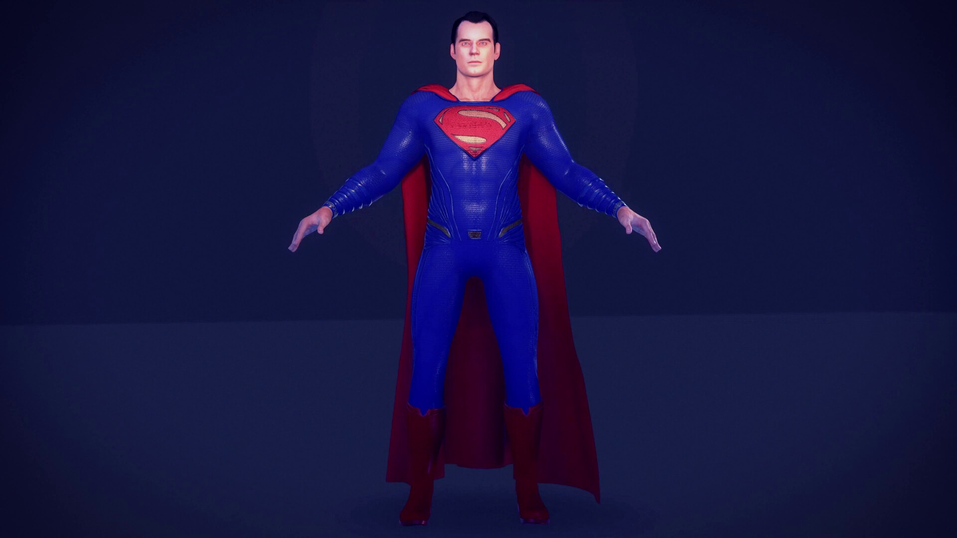 ArtStation - Superman_Henry Cavill tribute_OLD CHARACTER BASE