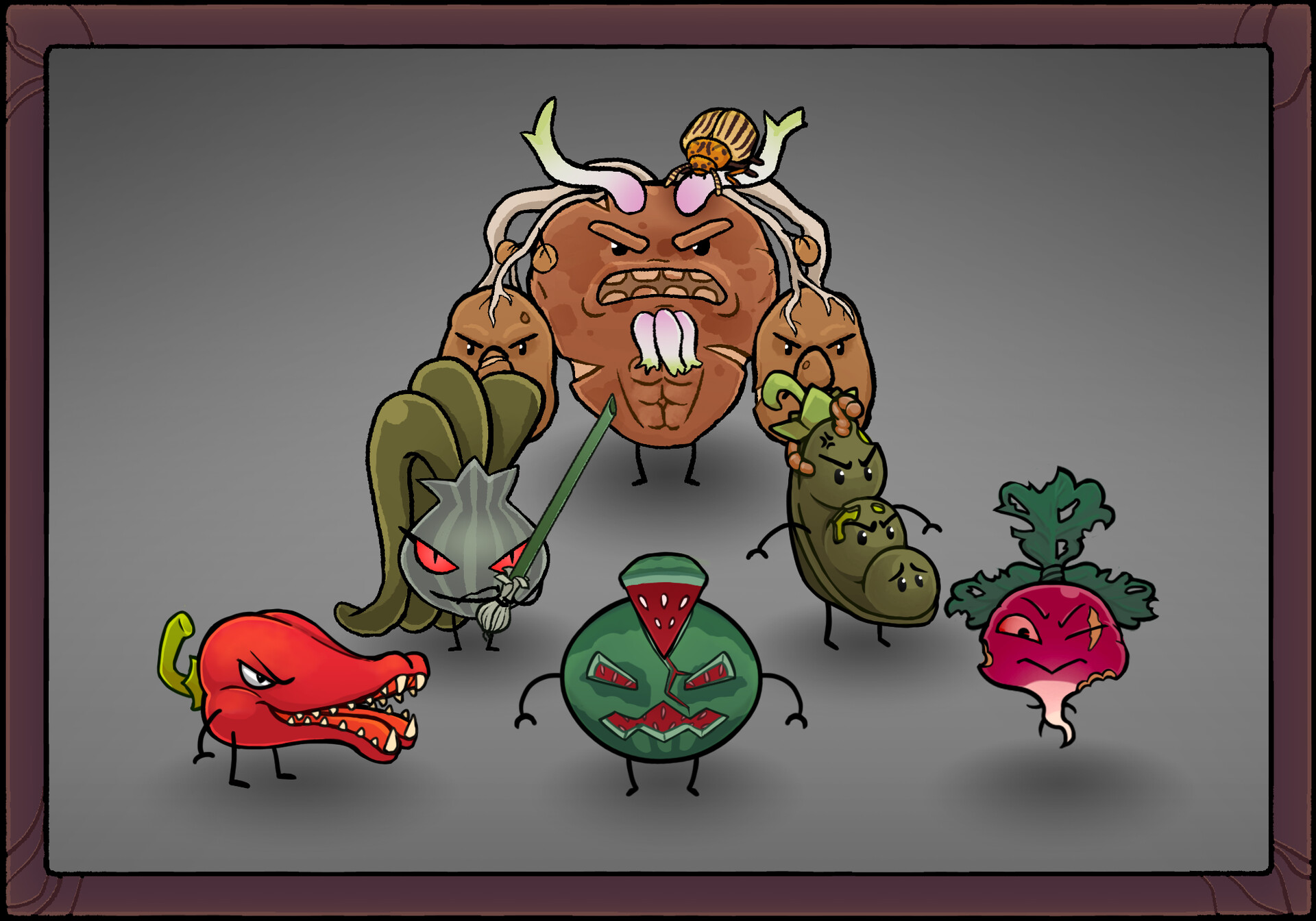 ArtStation - Crops enemies and animations