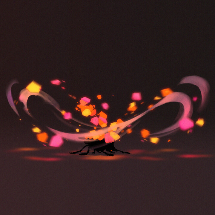 ArtStation - FX - Crystal attacks