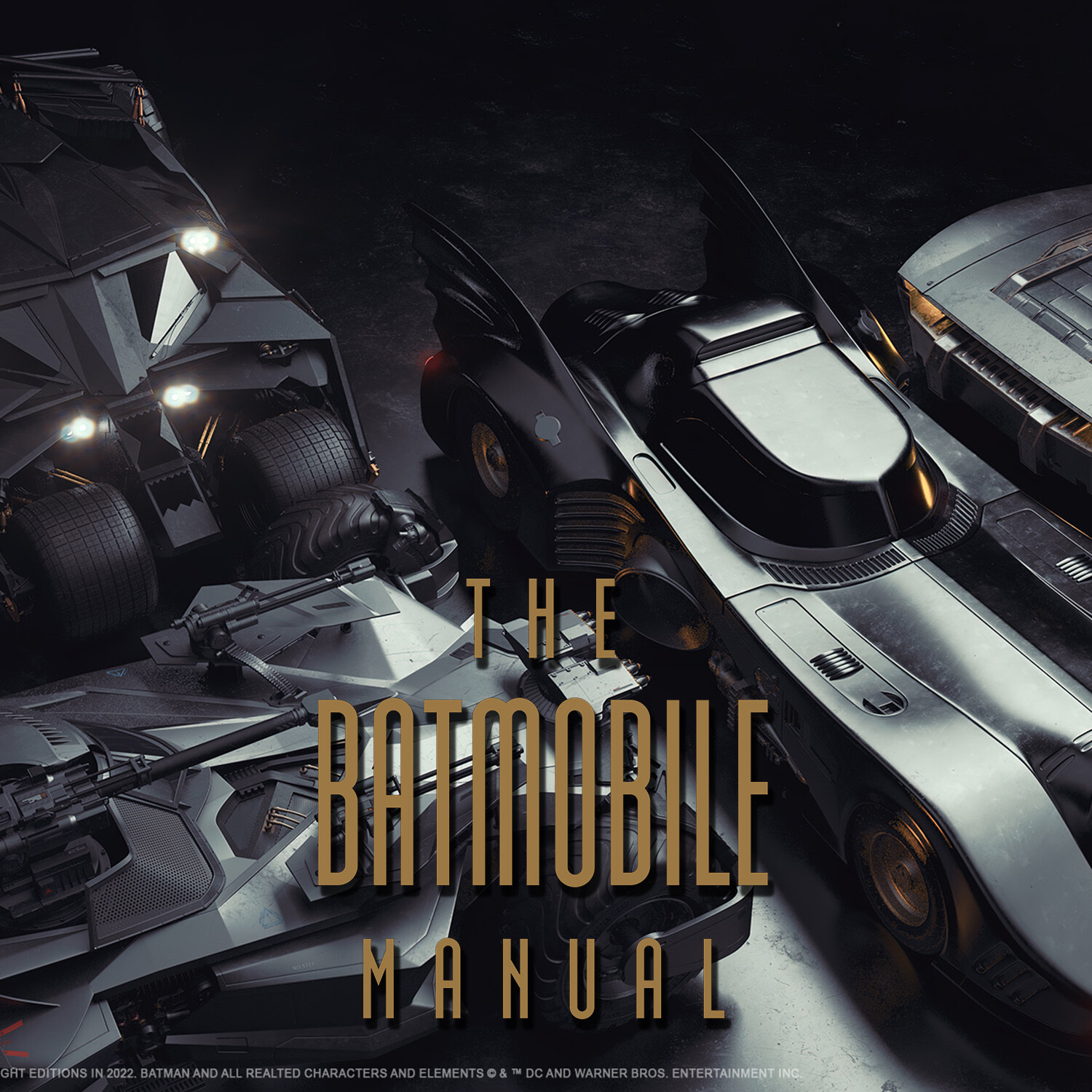 ArtStation - Batmobile Manual - Multiple Batmobiles "Beauty" Shot