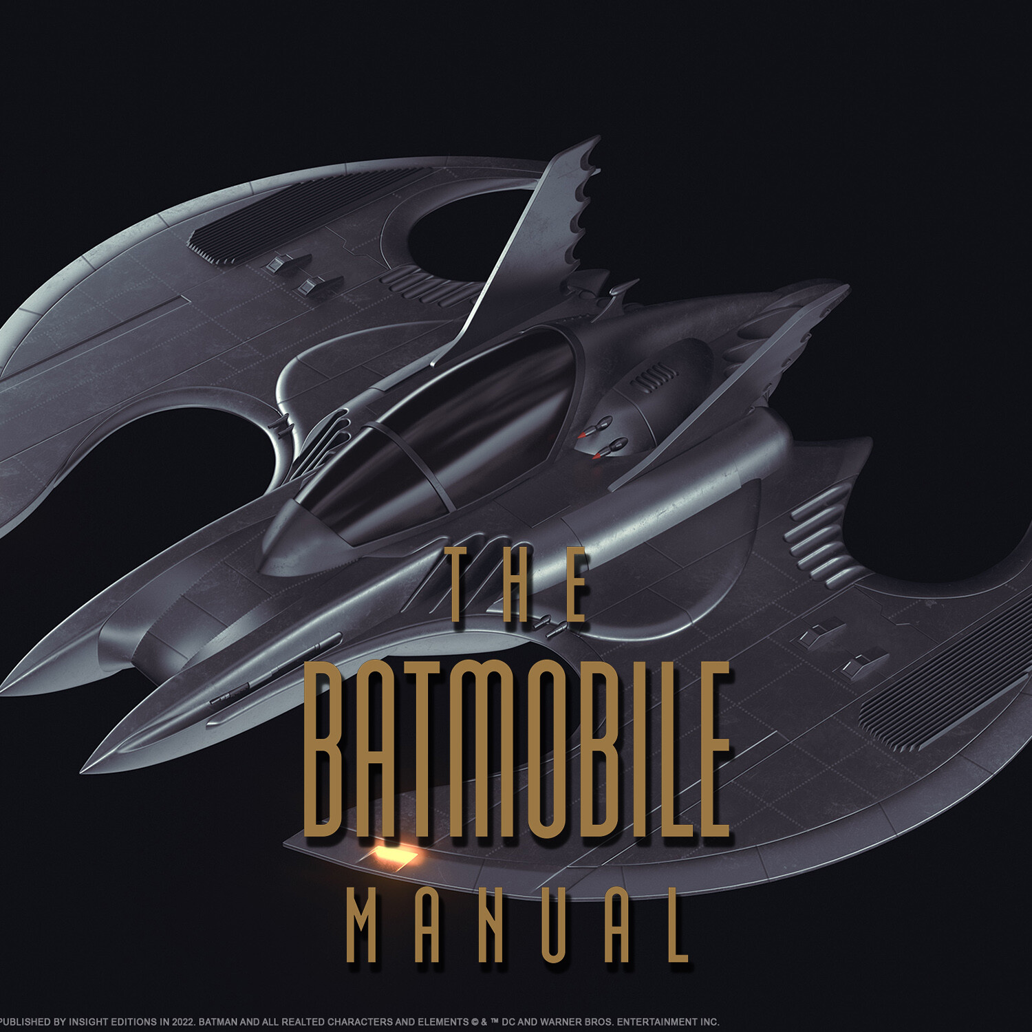 ArtStation - Batmobile Manual - Tim Burton Batwing