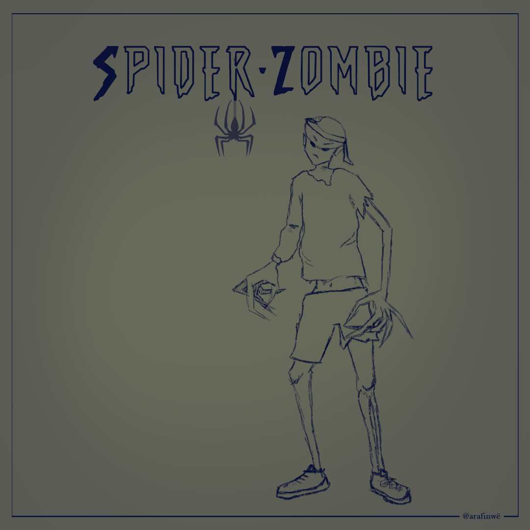 ArtStation - Spider-Zombie (Spidersona)